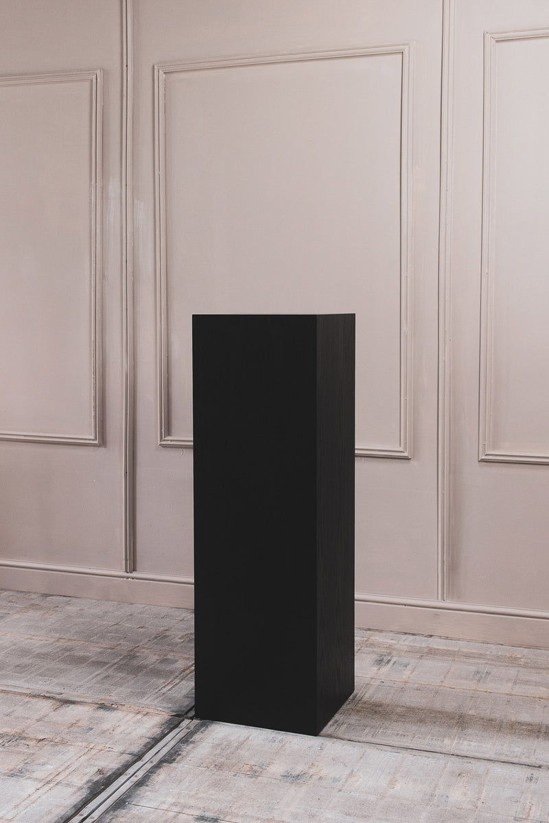 Woodgrain Black Ash Plinths – plinths.london