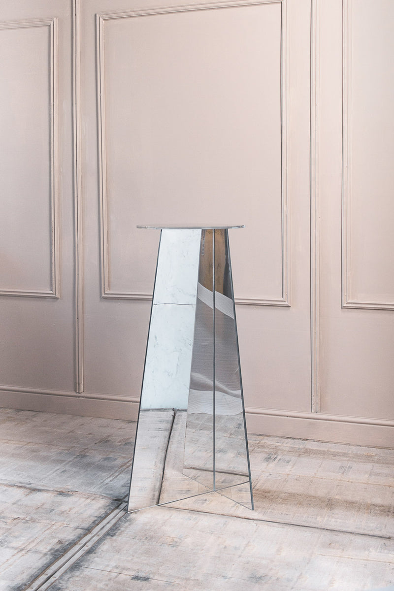 Geometric Mirror Plinths – plinths.london