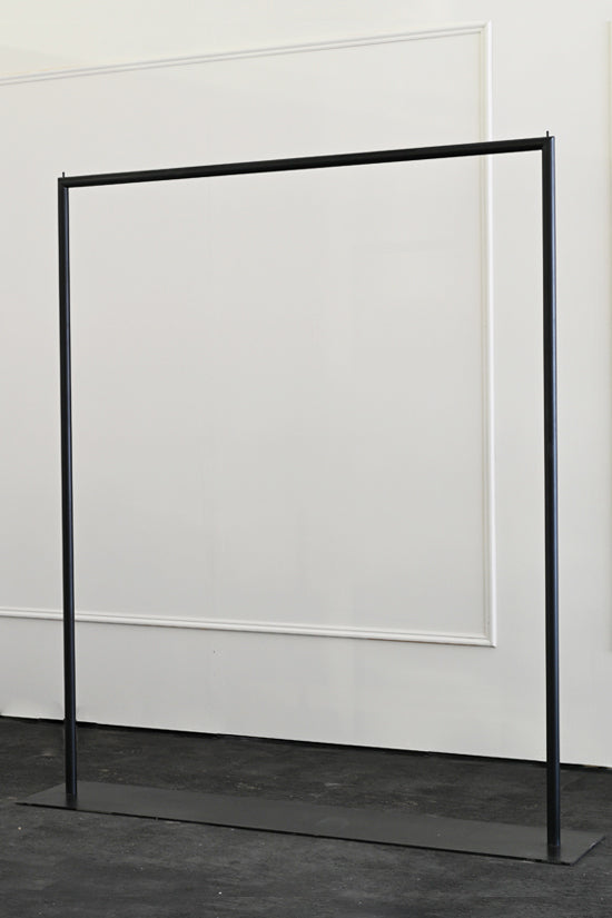 C-frame Black Clothing Rails – plinths.london