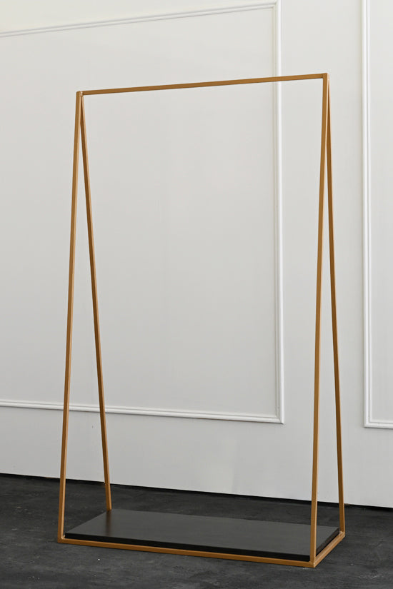 Large Gold Clothing Rails – plinths.london